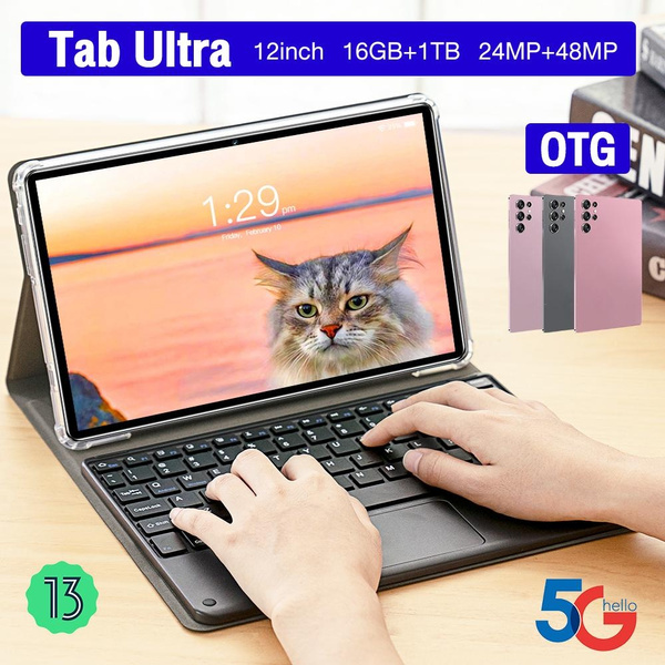 Tab Ultra 12” inch , Android 13 Tablet, 16GB ROM 1TB Expand Computer ...