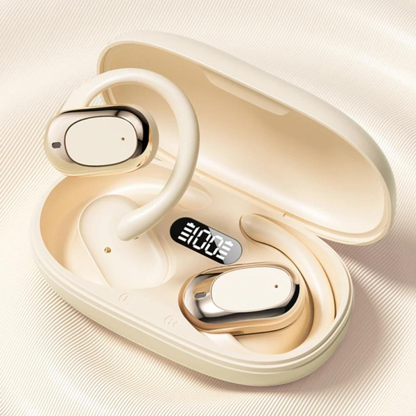 New Earphones OWS Rotatable Ear Hook Wireless Sports Earbuds With Noise ...