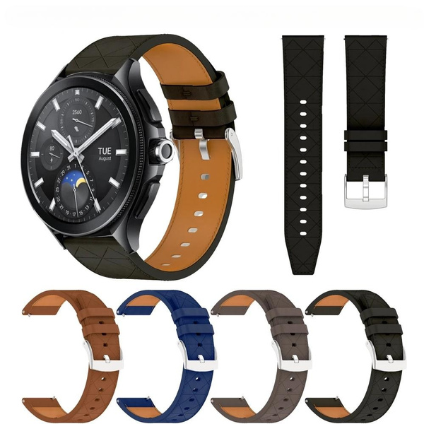 22mm Synthetic Leather Smart Watch For xiaomi Watch 2 Pro Strap Mi ...