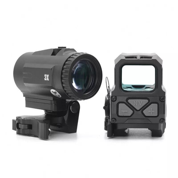 UH1 Gen II Holographic Red Dot Sight 1 MOA Dot + 65 MOA Circle Optic w ...