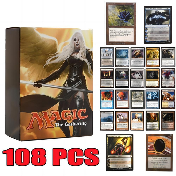 108pcs Blue Core Magic The Gathering Cards P9 Dual Land Fetch Land ...