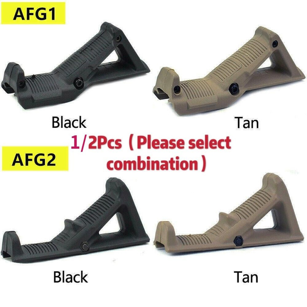 New 1/2PCS Tactical Grips Gun AFG1/AFG2 Fore Handle Grip Hunting ...