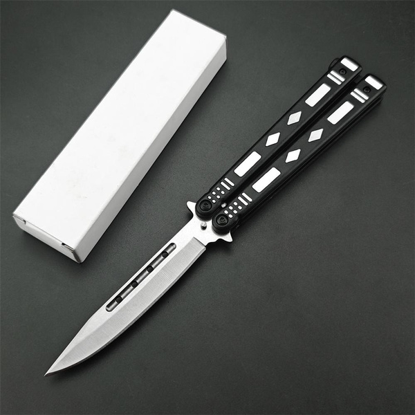 Top Quality Balisong Stainless Steel Pocket Folding Knives Outdoor ...