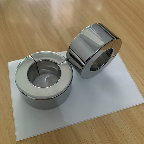 stainless steel Magnetic Scrotum Ring Pendant Ball Stretcher Testis ...