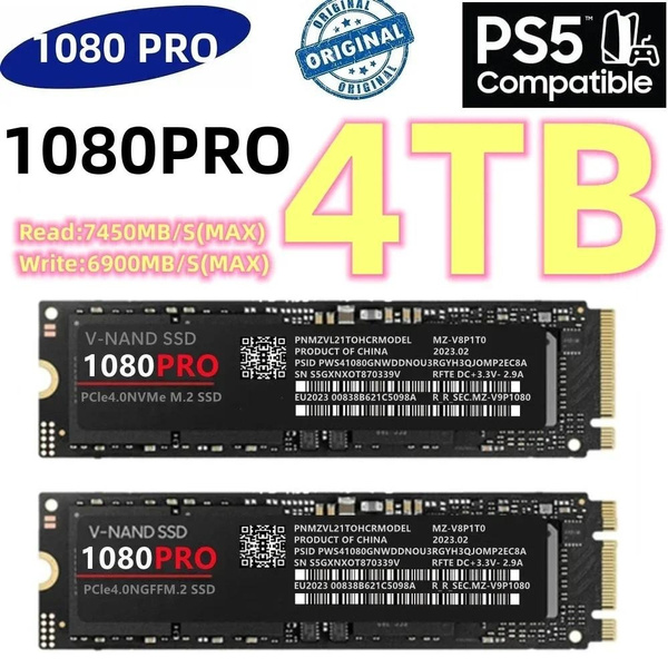 1080PRO 4TB 2TB 1TB SSD M2 2280 PCIe 4.0 NVME SSD Solid State Drives ...