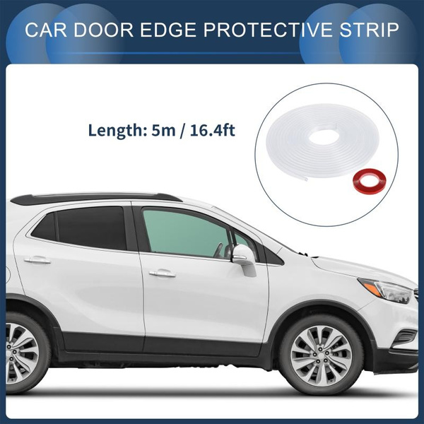 Universal Car Door Edge Guards, Exterior 16.4ft U-Shaped Door Scratch ...