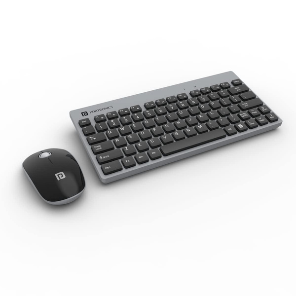 Portronics Key2 Combo Wireless Keyboard And Mouse Set With 2 4 Ghz Usb Receiver Silent