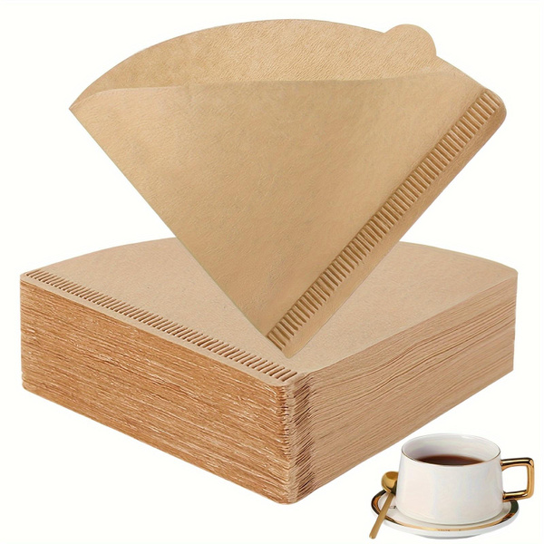 [100pcs Natural V60 Filters] 100pcs Natural & Unbleached V60 Filters 02 ...