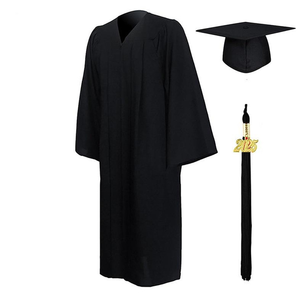 2025 New Woven Bachelor's Suit American Graduation Academic Dress ...