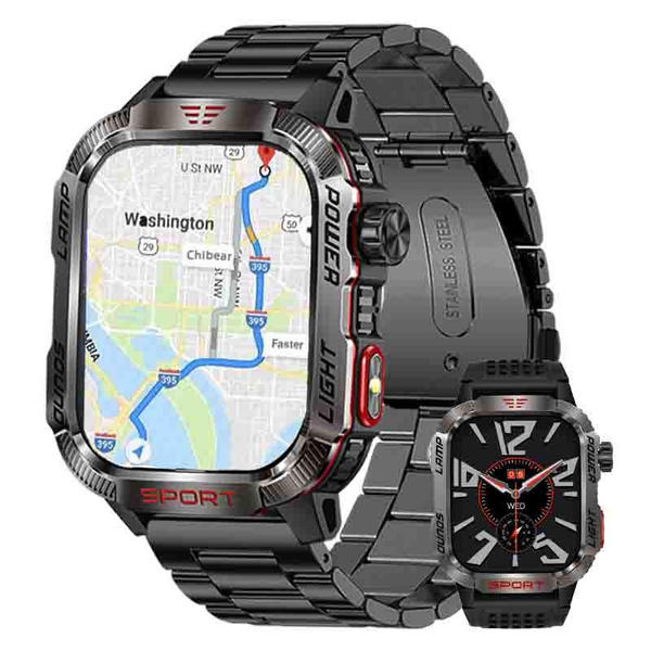 2025 600mAh Battery Rechargeable Smart Watch Men For All Smartphone ...