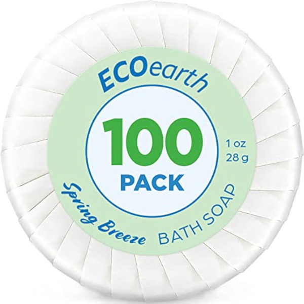 Hotel Soap Bars (Spring Breeze, 1 Oz, 100 Pack), Travel Size Luxury ...