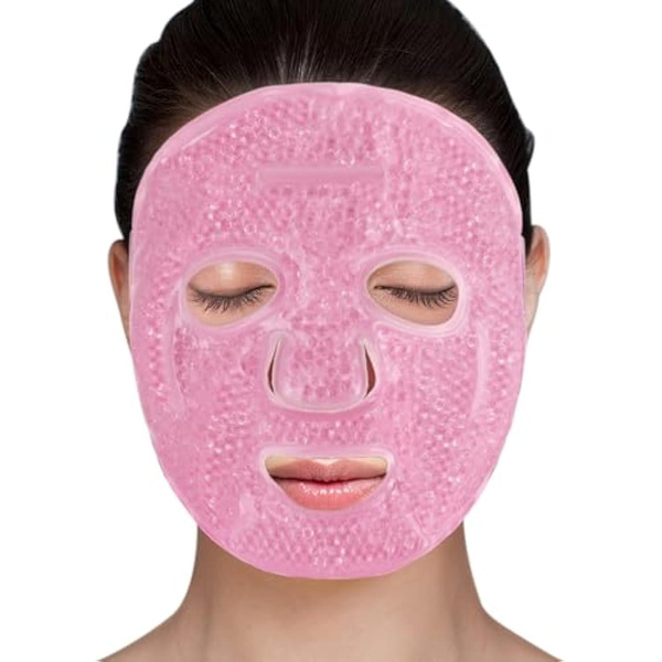 Face Ice Pack Reusable Ice Face Mask Gel Bead Cold Face Eye Mask Hot Face Ice Pack Reusable Ice Face Mask Gel Bead Cold Face Eye Mask Hot