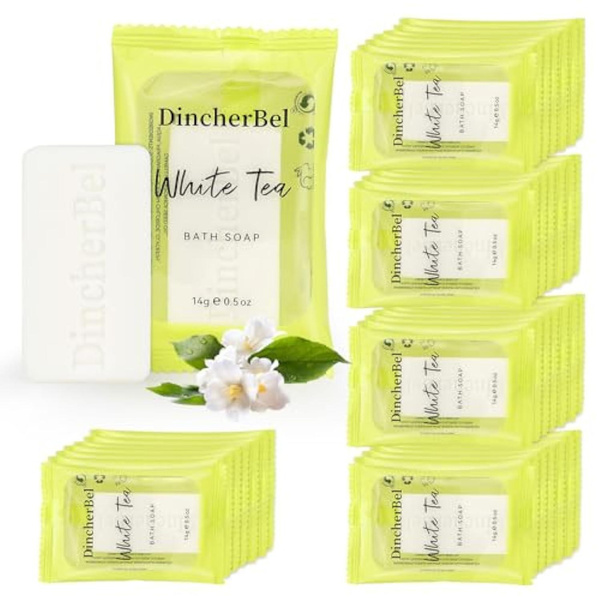 200 Pack 0.5Oz Travel Soap, Cleansing Bars Soap Bulk Travel Size, Mini ...