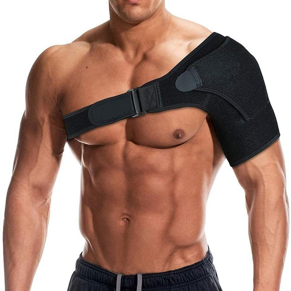 Adjustable Shoulder Support Brace - Fitness & Injury Prevention ...