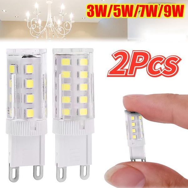 2Pcs G9 LED Lamp AC220V 5W 7W 9W 12W 15W 18W Ceramic LED Bulb Cool ...