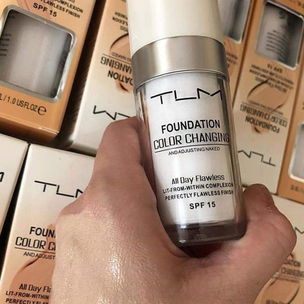 Fashion Color Changing Liquid Foundation Changing Various Skin Color ...