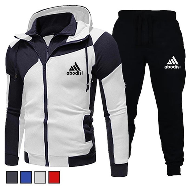 Autumn Winter Men's Fashion Tracksuits High Quality Warm Coats and ...