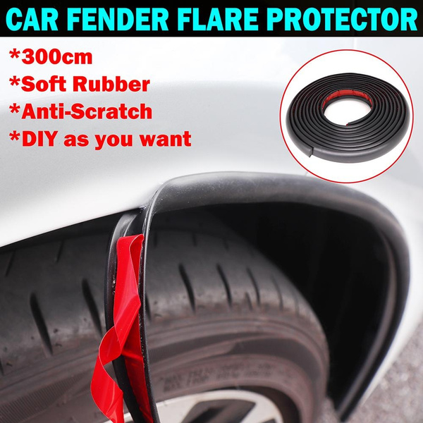 Universal Car Fender Flares Arches Rubber Wing Arch Extension Auto ...