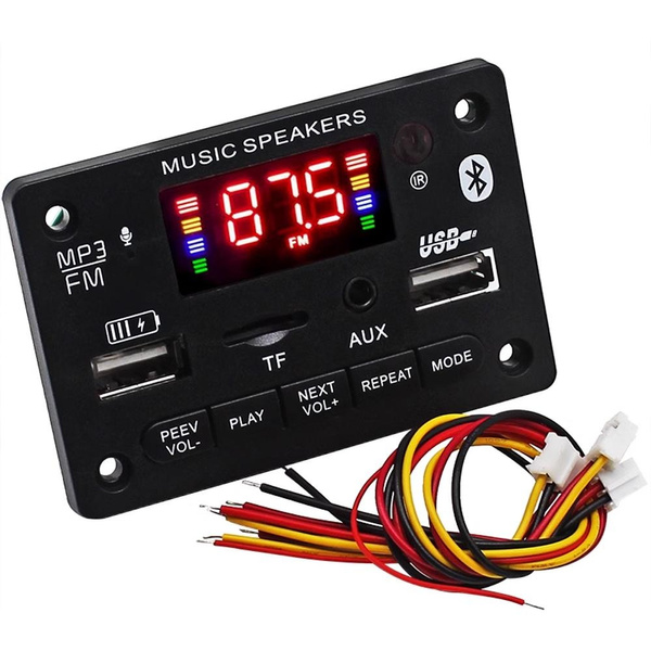 Lossless Bluetooth MP3 Audio Decoder Board Color Screen with Recording ...