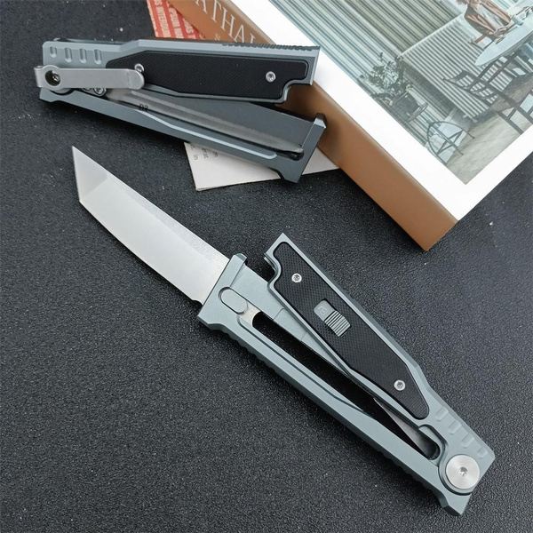 REATE EXO-M Exoskeleton Design Manual OTF REATE Gravity Knife 3.03-inch ...