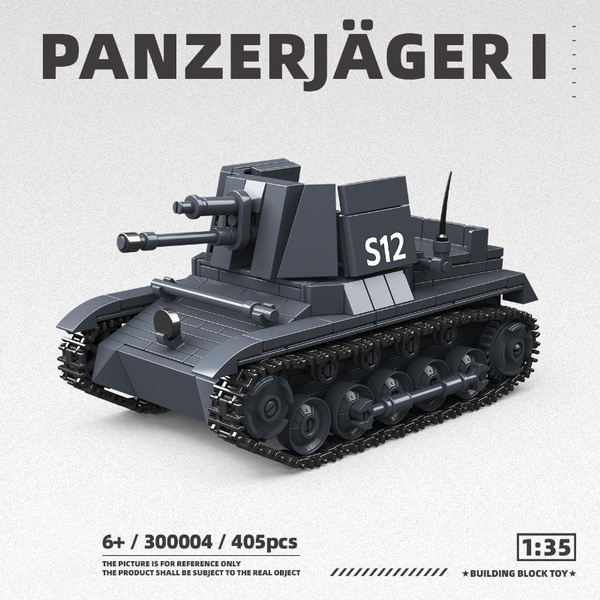 World War II Army Military Classic Model SdKfz 101 Panzer I Light Tank ...