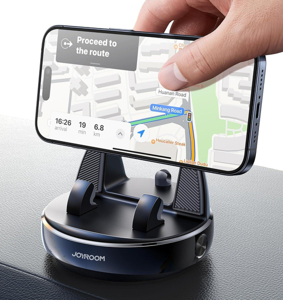 1pcs Car Phone Holder with 360° Adjustable & Avoid Sun Glare, Anti-slip ...