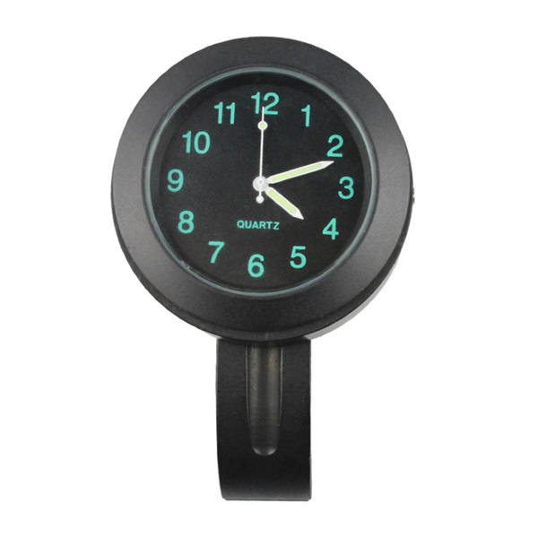 Motorcycle Handlebar Mount Clock Watch Waterproof Bike Clock Aluminum ...