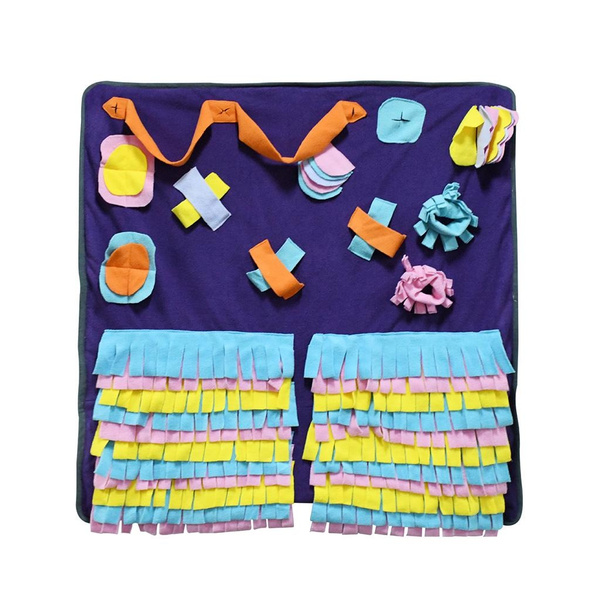 Pet Dog Snuffle Mat Nose Smell Training Blanket Sniffing Pad Slow ...