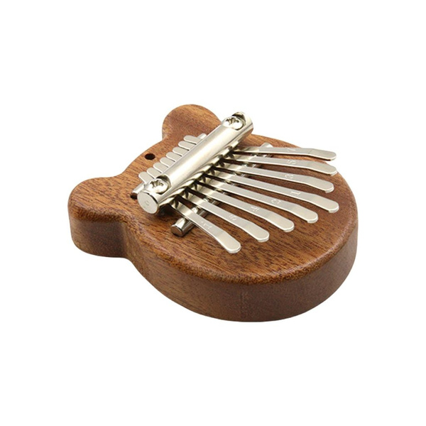 Portable 8 Keys Small Finger Piano Wood Finger Piano Thumb Piano ...