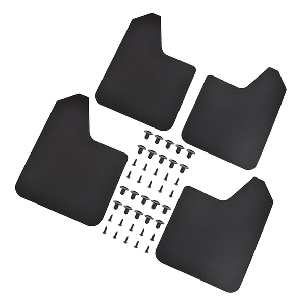 4pcs Adjustable Mud Flaps Weather Resistant Splash Guards For Car SUVs ...