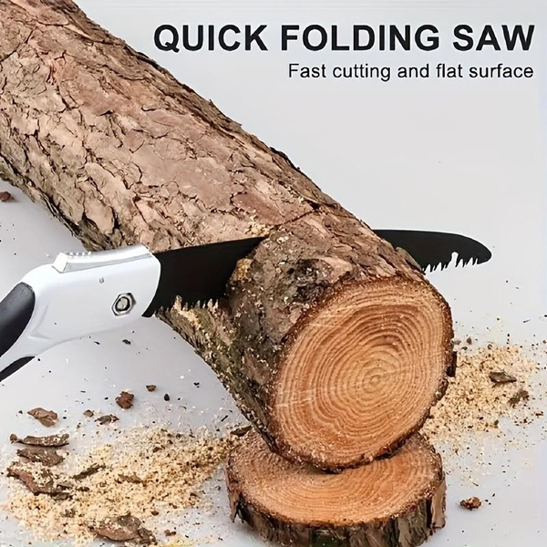 1pc, Folding Hand Saw, Alloy Steel, Quick Cut, Effort-Saving, Portable ...
