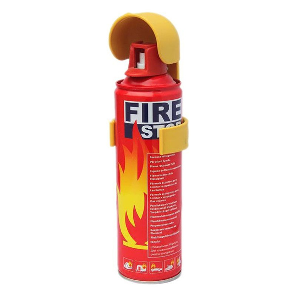 Compact Car Fire Extinguisher Kit - Mini Foam Extinguisher & Emergency ...