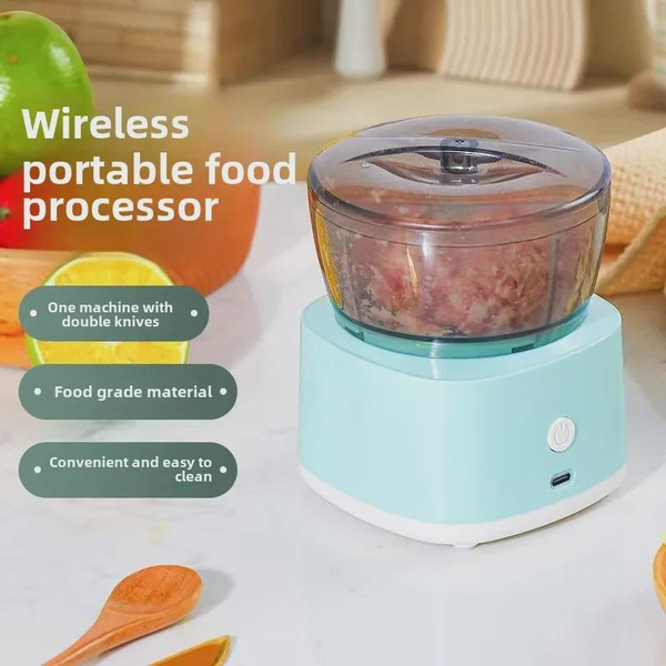 Mini Electric Food Chopper & Grinder, Wireless Meat Grinder for Baby ...