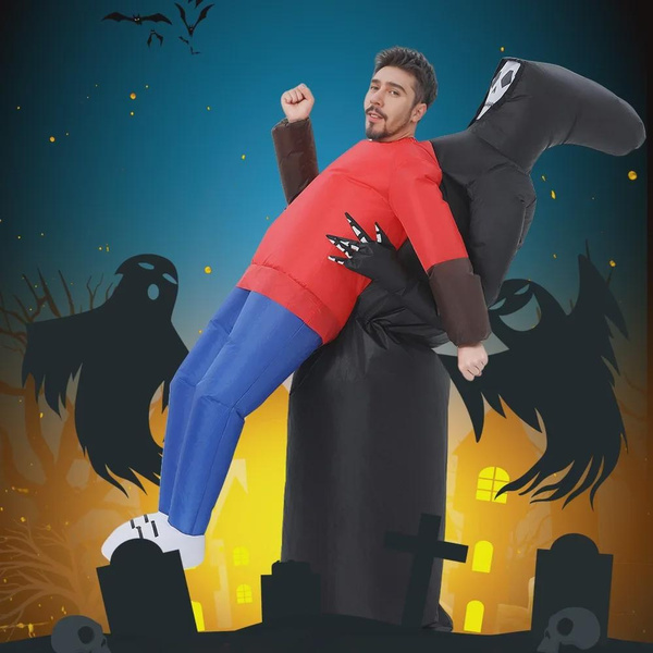 Funny Inflatable Ghost Costume for Adults - Hilarious Halloween Prank ...