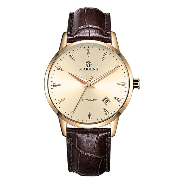 STARKING Men's Automatic Mechanical Watch with Date Window & 8215 ...