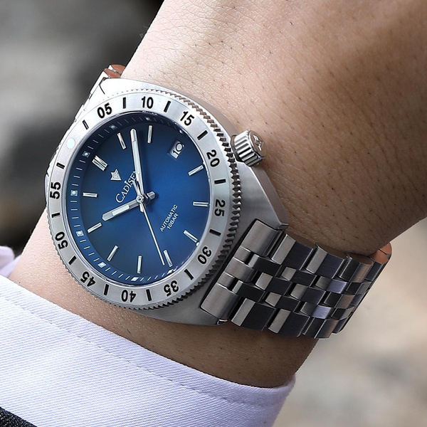 Men's Automatic Watch 38MM NH35 Movement Casual Dress Watch for Men | Wish