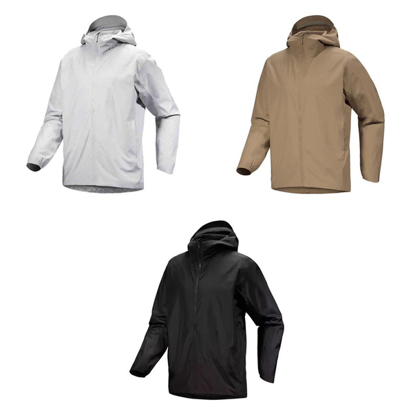 Men's Lightweight Waterproof Windbreaker Softshell Jacket with Hood | Wish