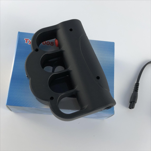 four-finger fist buckle portable protective gear ELECTRIC SHOCK SELF ...