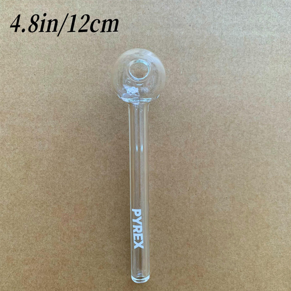 4.8in/12cm 5/10/15/20 pcs Sweet Puffs Glass Tube, Glass Bowl, Glass ...
