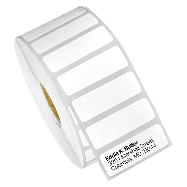 1.5" X 0.5" Direct Thermal Label - Compatible With Rollo Label Printer ...