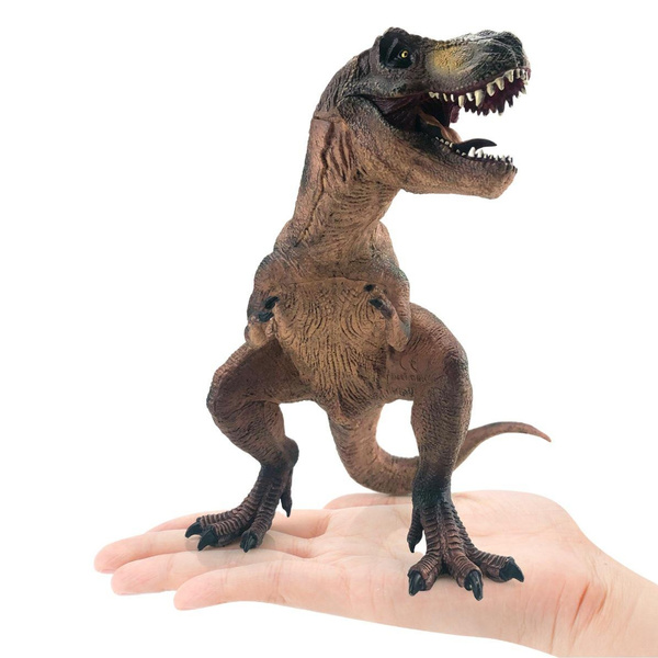 Large Poseable T-Rex Dinosaur Model - Realistic Jurassic Static Toy ...