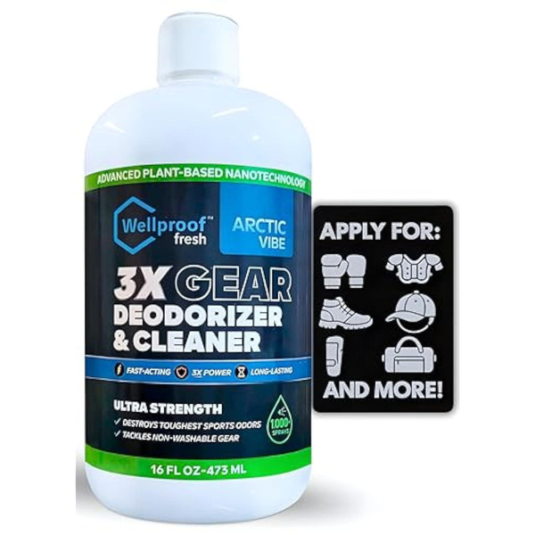 2 In 1 Sports Gear Cleaner And Odor Eliminator Powerful Nano-Enzyme ...