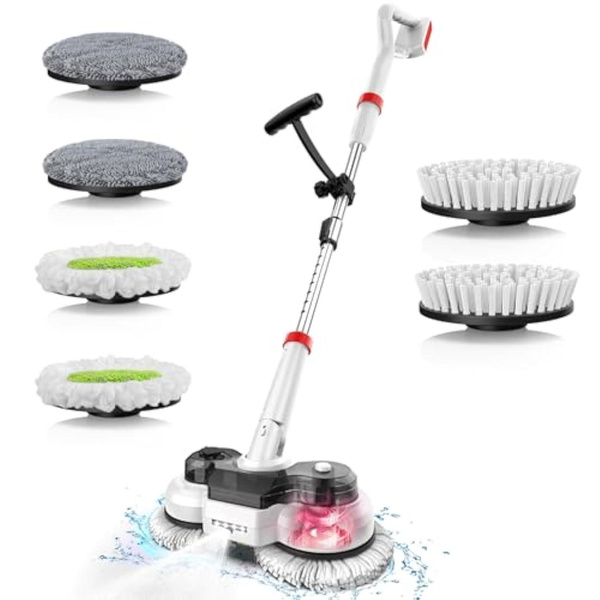 Cordless Electric Mop For Milwaukee M18 Battery (No Battery), 2 In 1 ...