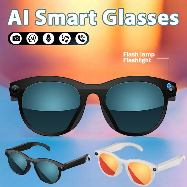 New HD AI Smart Glasses Intelligent Camera Shooting Translation ...