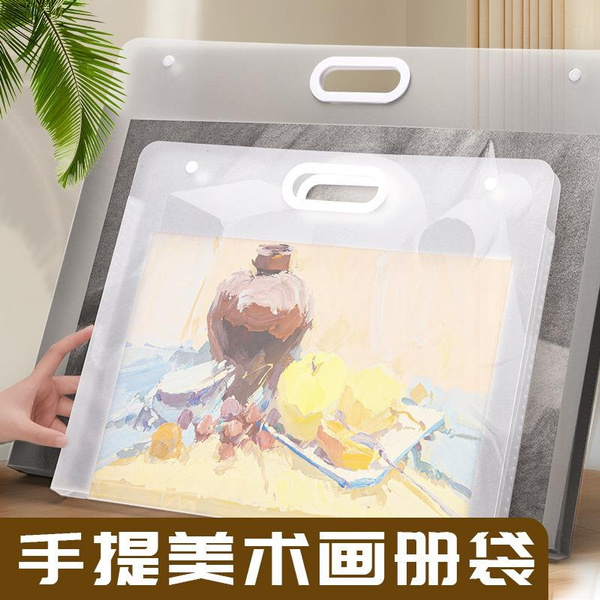 Professional Artist Portfolio Case - A3 Sketchbook Folder with Handle ...